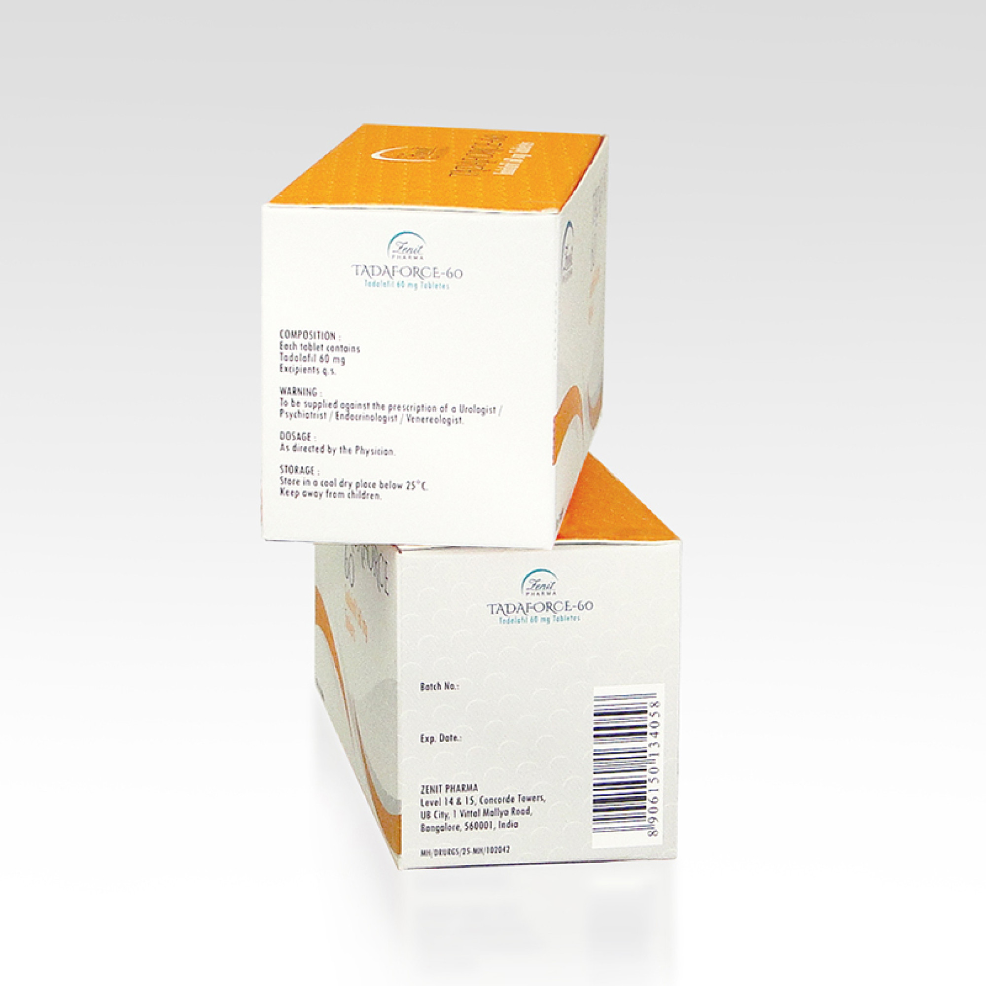 Tadaforce 60 mg auf Lager - Potenzonline.to